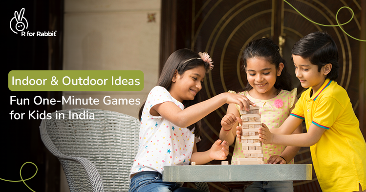 10 One-Minute Games for Kids in India: Indoor and Outdoor Fun