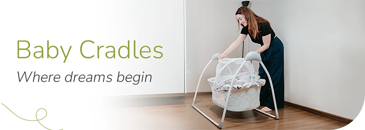 Baby Cradles & Swings - Automatic, Remote Control, Inbuilt Music