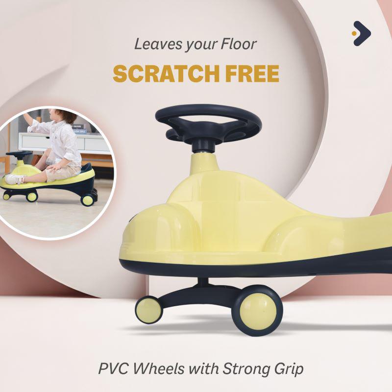 Iya Iya Zippy: Best Swing Car for Kids - Smooth & Cute