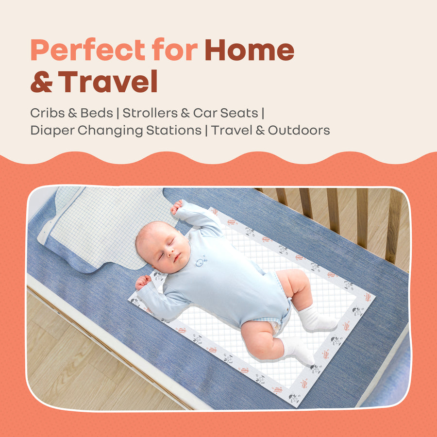 HygoMat Soft & Leak-Proof Disposable Hygiene Mat for Babies (Pack of 10)