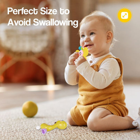 Jingle Safari Rattles BIS Certified Baby Rattle Set Pack of 5