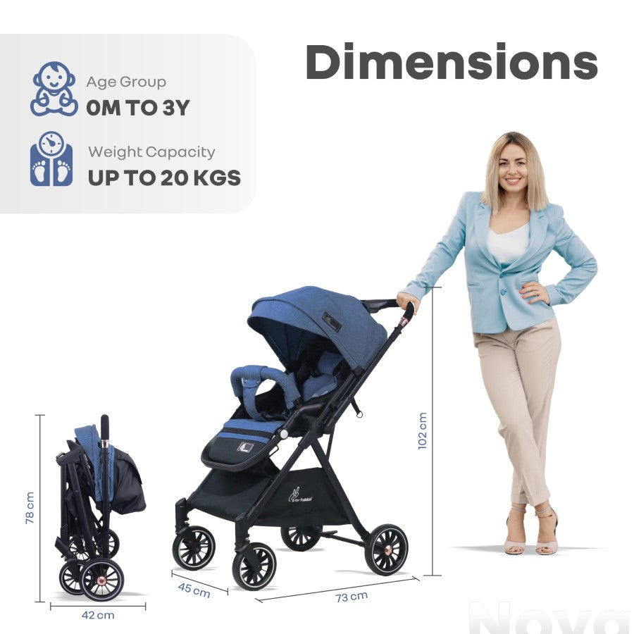 Street Smart Nova: Best Travel Stroller for Kids 0-3 Years