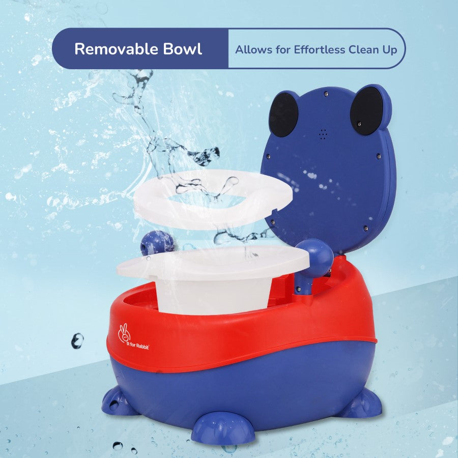 Tiny Tots Panda Potty Training Seat: Safe & Comfortable - R for Rabbit