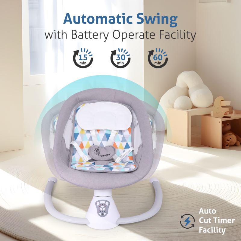 R for Rabbit | Cocoon The Smart Auto Baby Swing