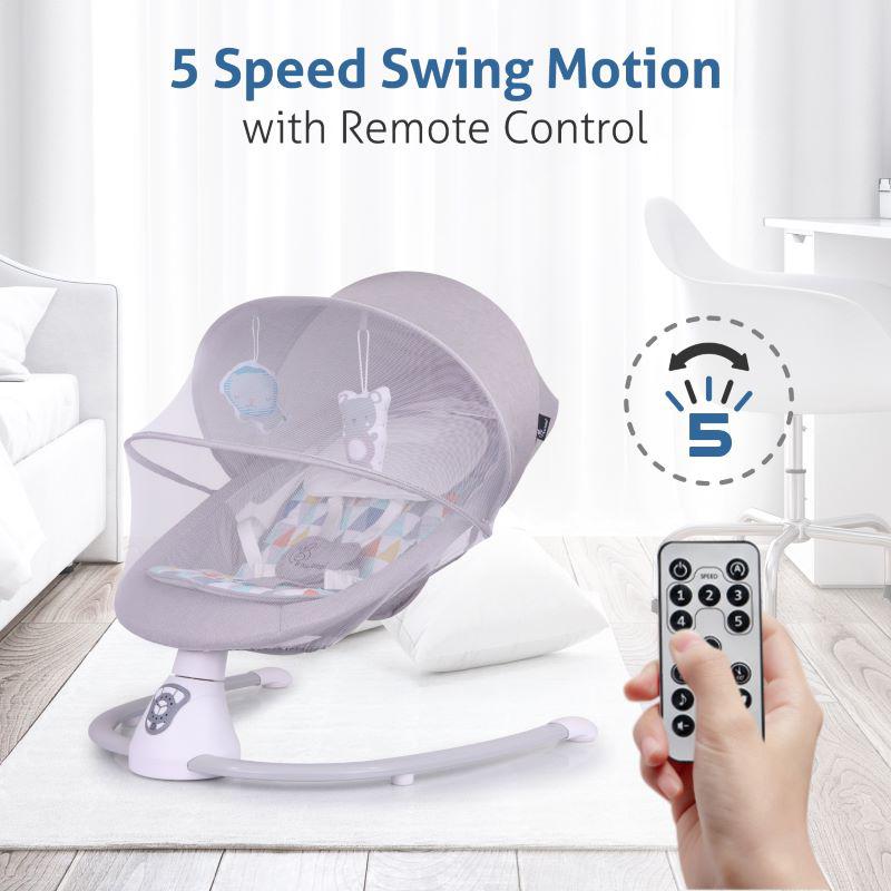 R for Rabbit | Cocoon The Smart Auto Baby Swing