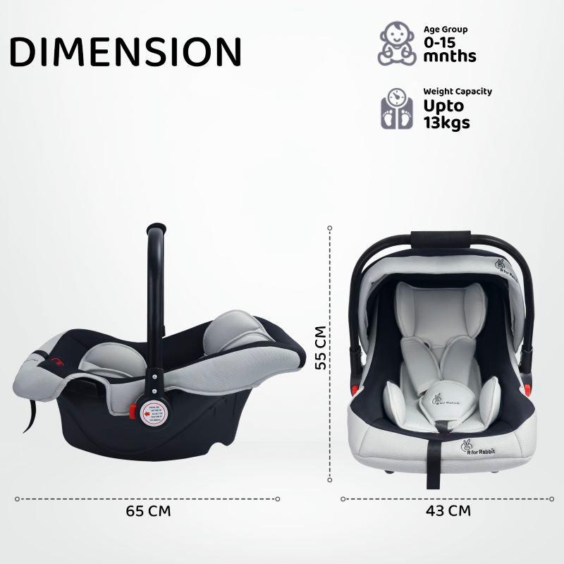 Cozy 3-in-1: Versatile Baby Carry Cot for Safe Travels