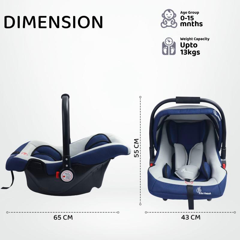 Cozy 3-in-1: Versatile Baby Carry Cot for Safe Travels