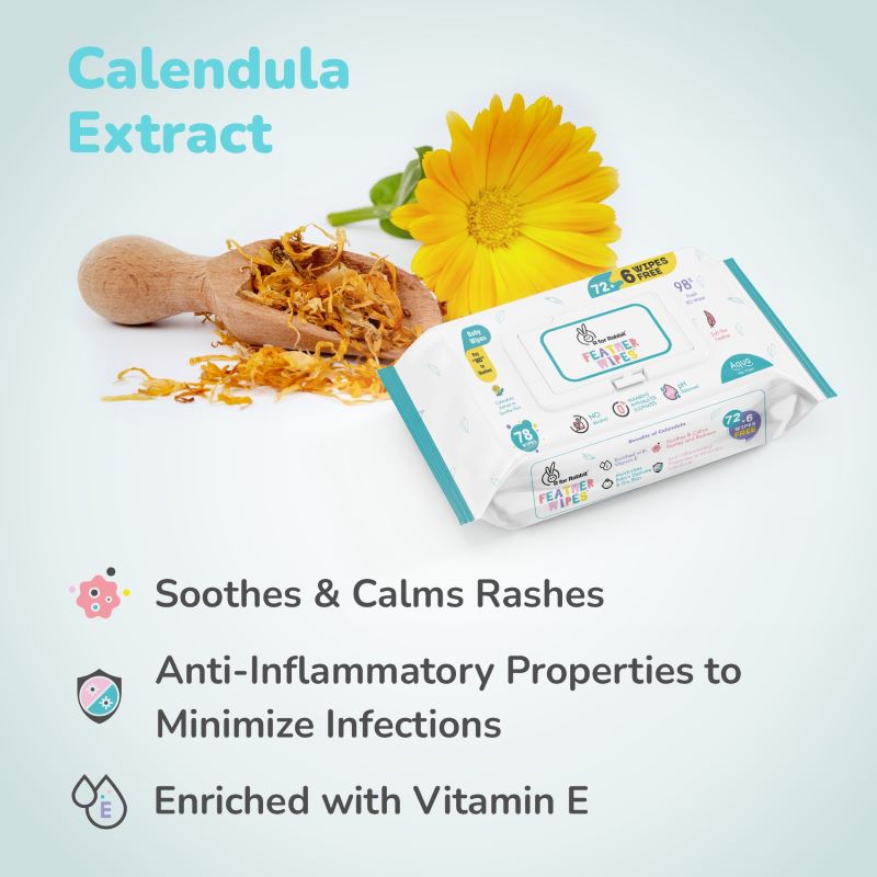 R for Rabbit Aqua Wet Baby Wipes with 98% Fresh RO Water