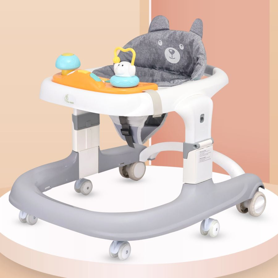 R for Rabbit Little Feet Sportz, 2-in-1 Walker Turn Push Walker