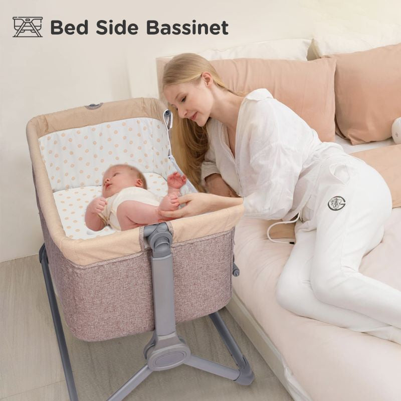 Hop A Little Baby Cot Bed With 4 Levels of Height Adjustment