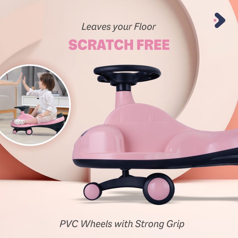 Iya Iya Zippy: Best Swing Car for Kids - Smooth & Cute