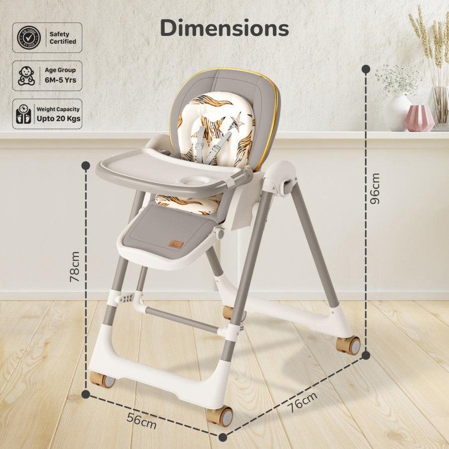 Marshmallow Smart Baby High Chair 3-in-1 Multipurpose High Chair with Swing