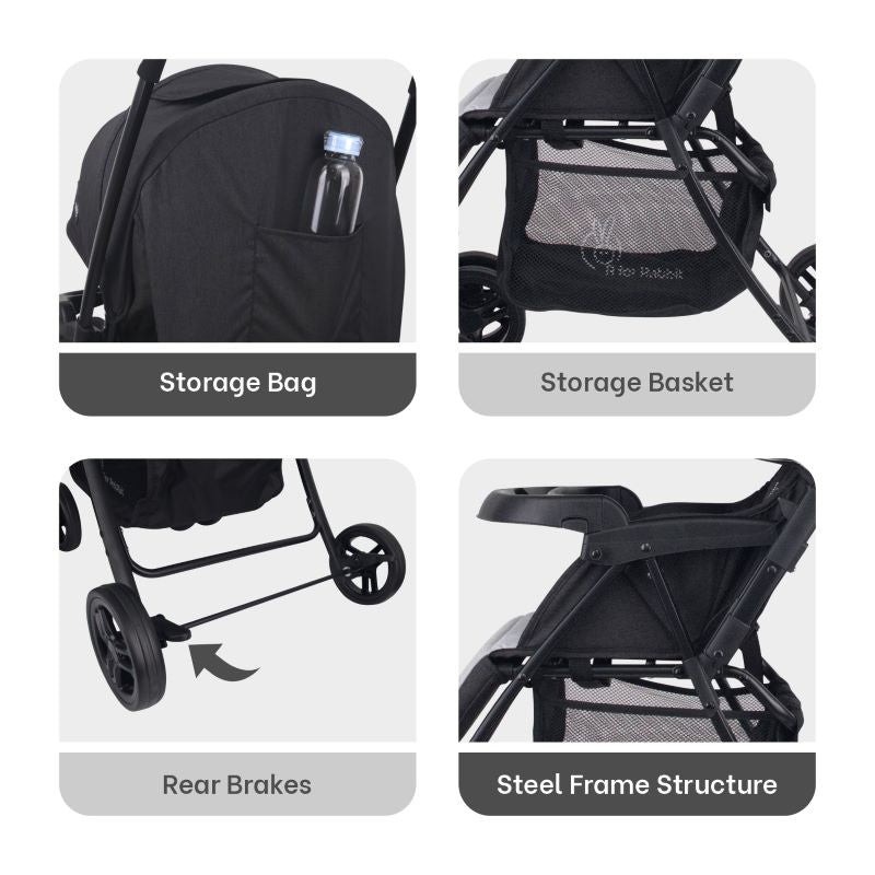 R for Rabbit's Poppins Joy: Custom Stroller for Happy Babies