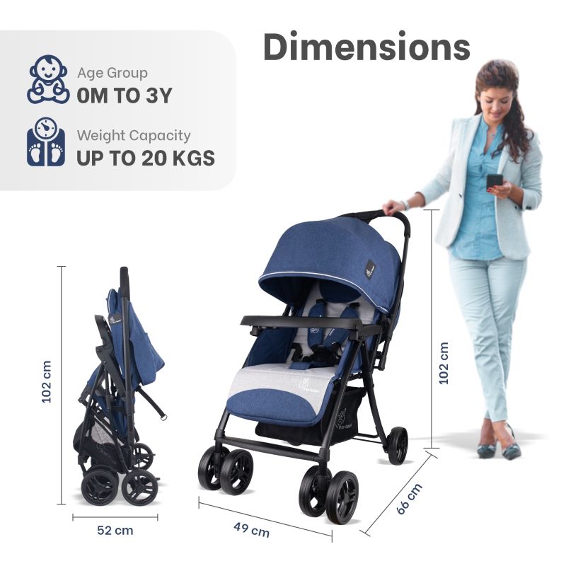 Poppins Joy: The Cutest Stroller for Happy Babies - R for Rabbit