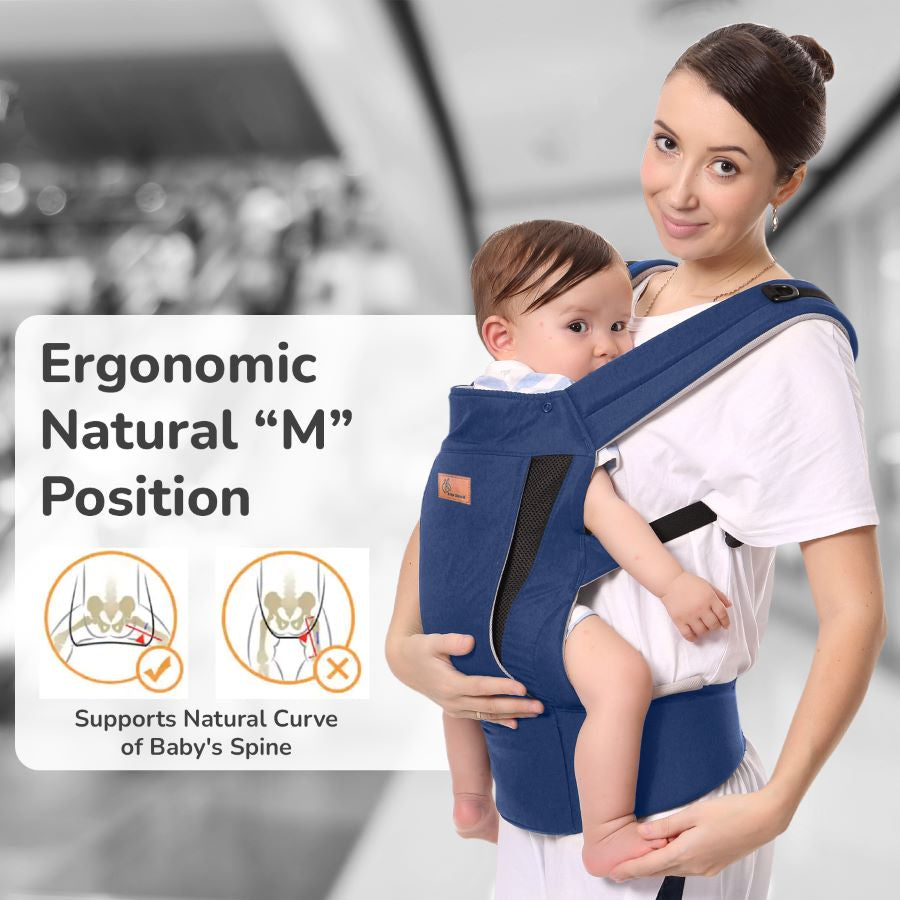 Comfy Hug Ergo 2-in-1 Baby Carrier for Comfort and Safety