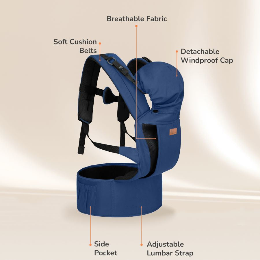 Comfy Hug Ergo 2-in-1 Baby Carrier for Comfort and Safety