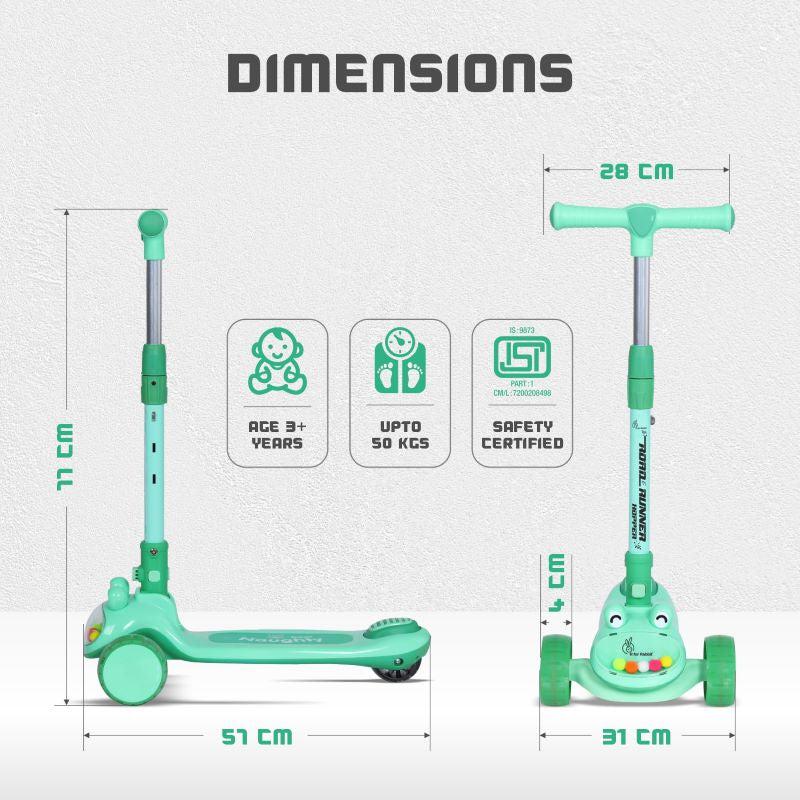 Road Runner Hopper Scooter: Adorable & Smooth Ride | R for Rabbit