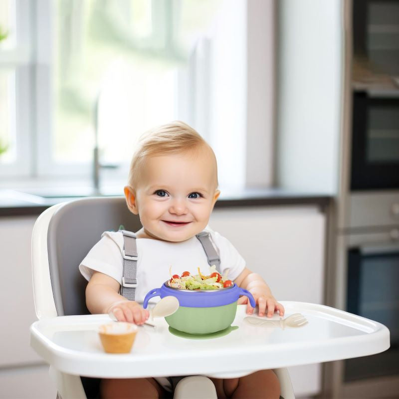 Safe Feed Meal Box Set For Kids with Spoon and Fork, BPA Free