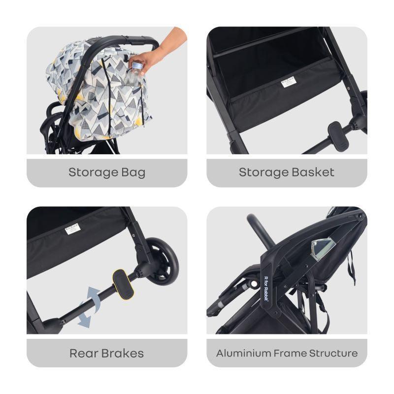 R for Rabbit's Street Smart Aero: Lightest Travel Stroller