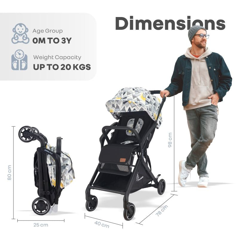 Personalized Ultra-Light Street Smart Aero Baby Stroller