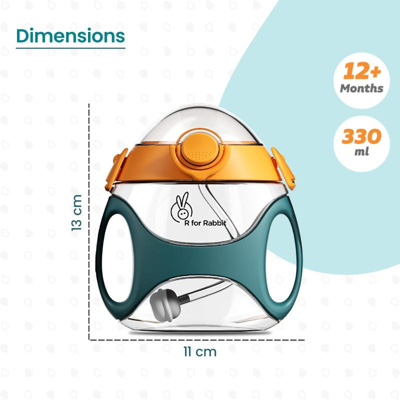 Tritan Bumble Sippy Bottle For Kids With Shatter-proof Tritan Material