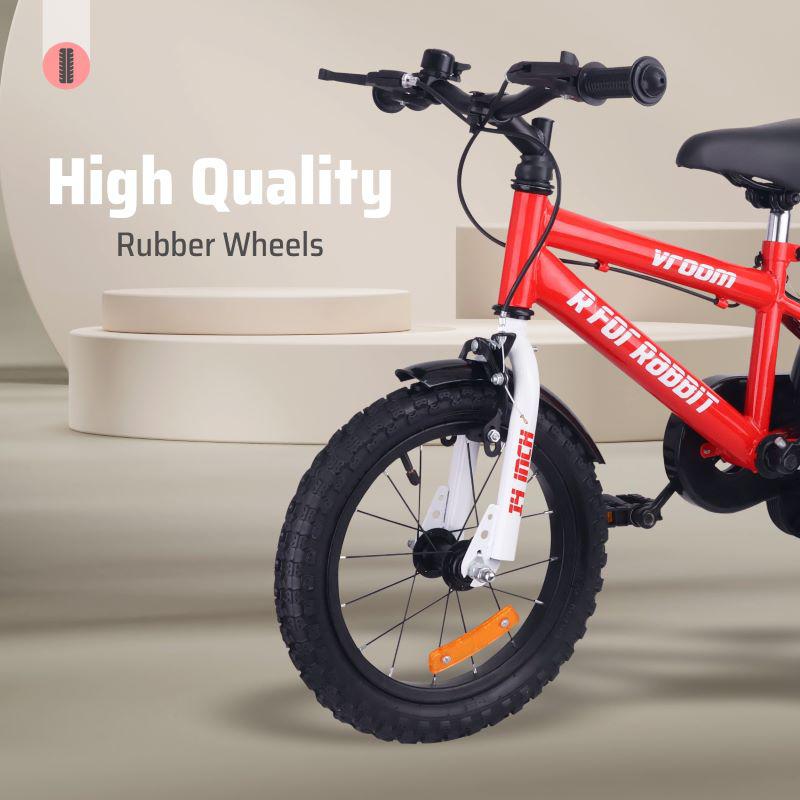 Vroom 14T Kids Bicycle with Easy 90% Installation - R For Rabbit