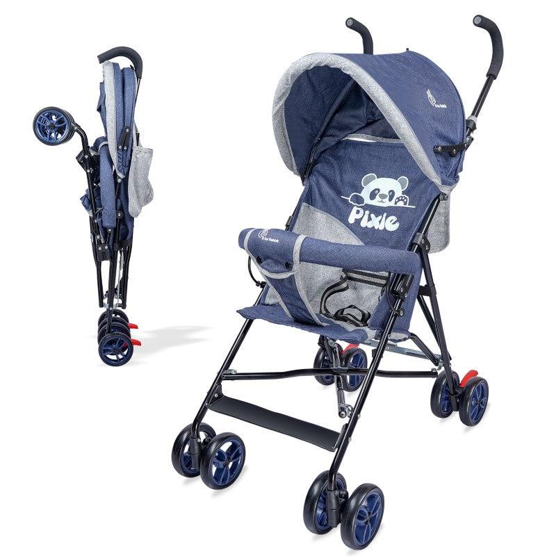Pixie Buggy Baby Stroller & Pram - Easy to Fold & Store