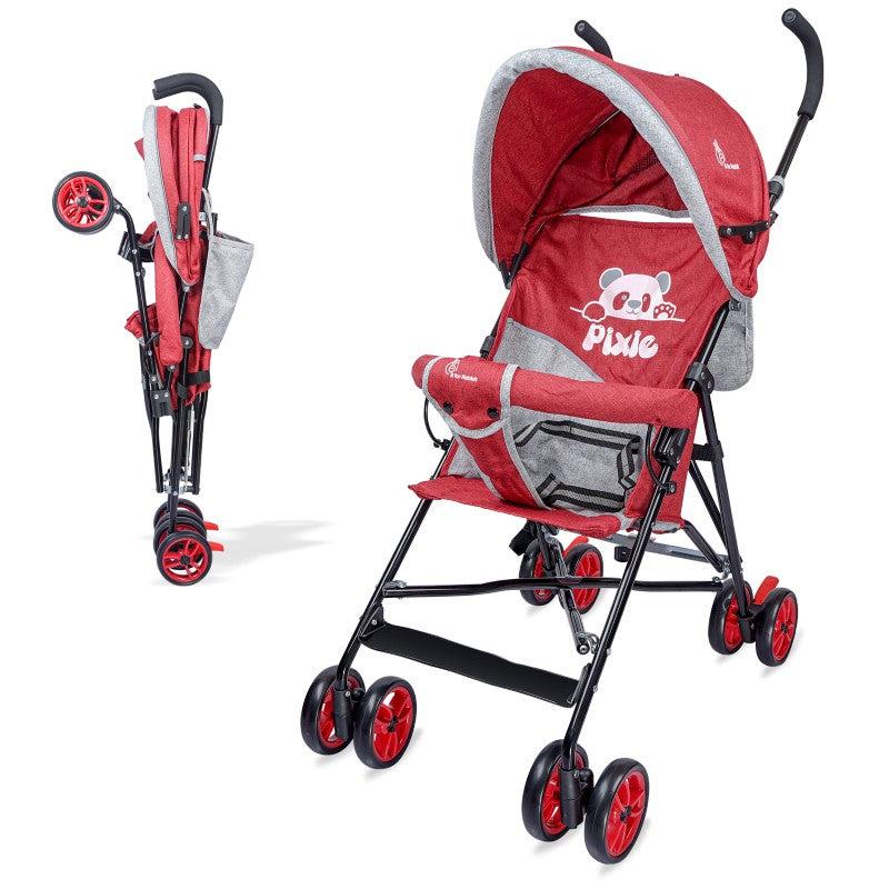 Pixie Buggy Baby Stroller & Pram - Easy to Fold & Store