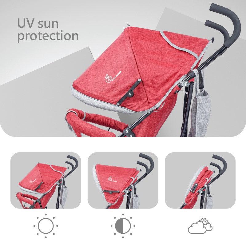 Pixie Buggy Baby Stroller & Pram - Easy to Fold & Store