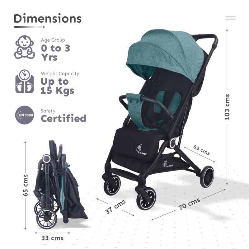 Pocket Air Baby Stroller - One Hand Fold, Light Weight