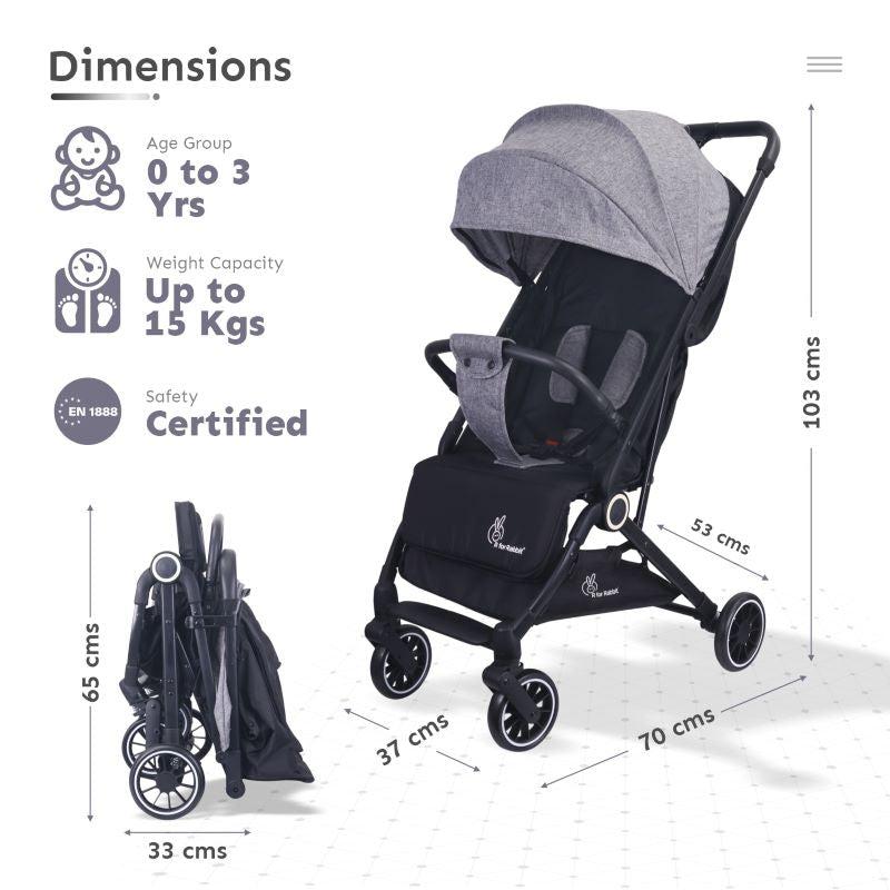 Pocket Air Baby Stroller - One Hand Fold, Light Weight