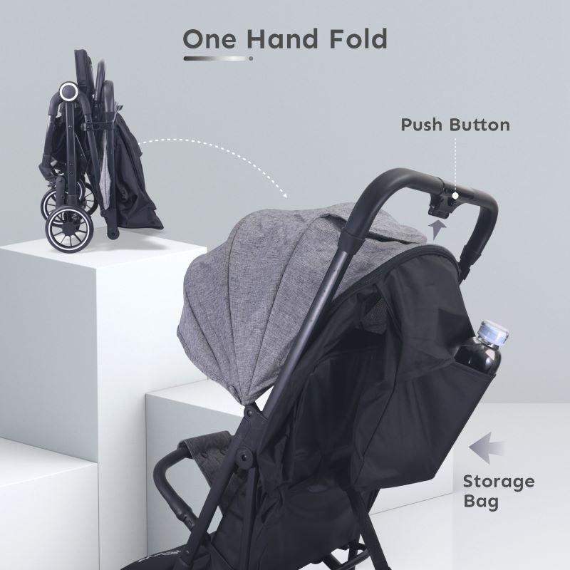 Pocket Air Baby Stroller - One Hand Fold, Light Weight