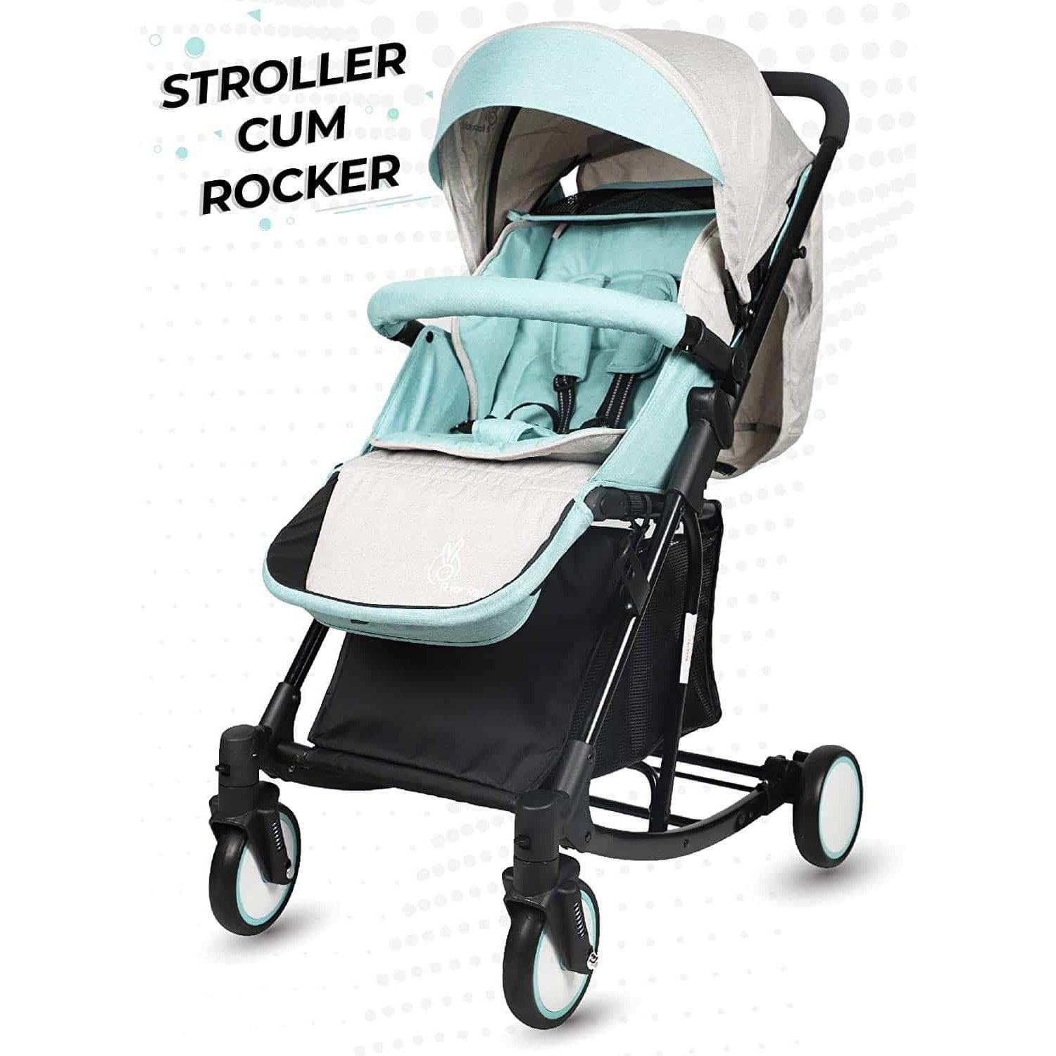 Rock N Roll - 2 In 1 Baby Stroller Cum Rocker, Light Weight, Compact T