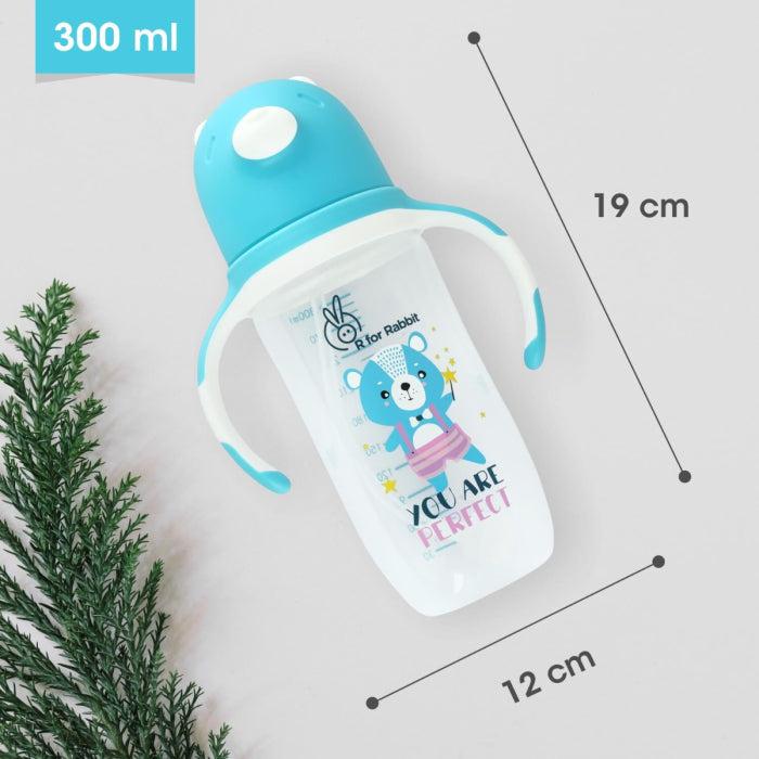 R for Rabbit | Premium Baloo Baby Straw Sipper Bottle 300 ML
