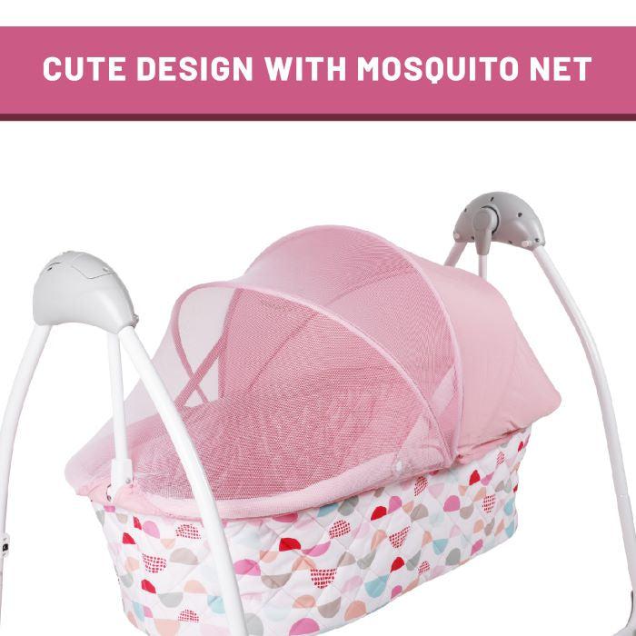 Lullabies Baby Cradle - Auto Swing With Remote Control, 16 In-Built ...